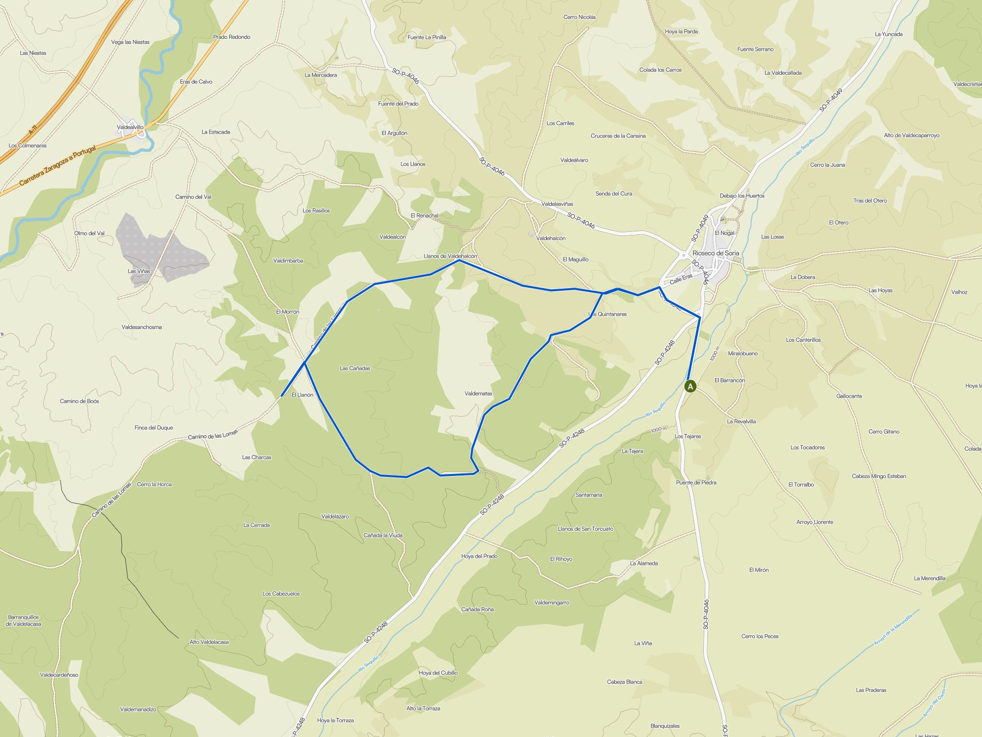 The best walks and hikes around Valderrodilla | Komoot